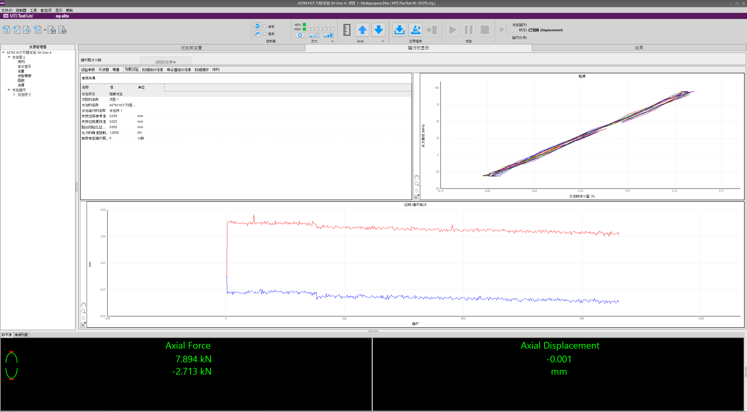 课堂培训：TestSuite MPE软件高低周疲劳试验模块应用